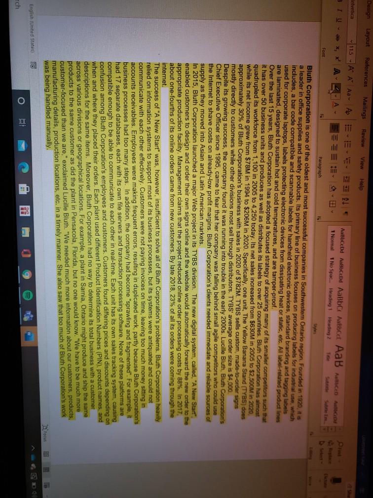 Design Layout References Mailings Review View Help | Chegg.com
