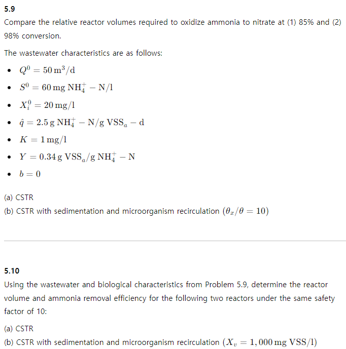 Compare the relative reactor volumes required to | Chegg.com