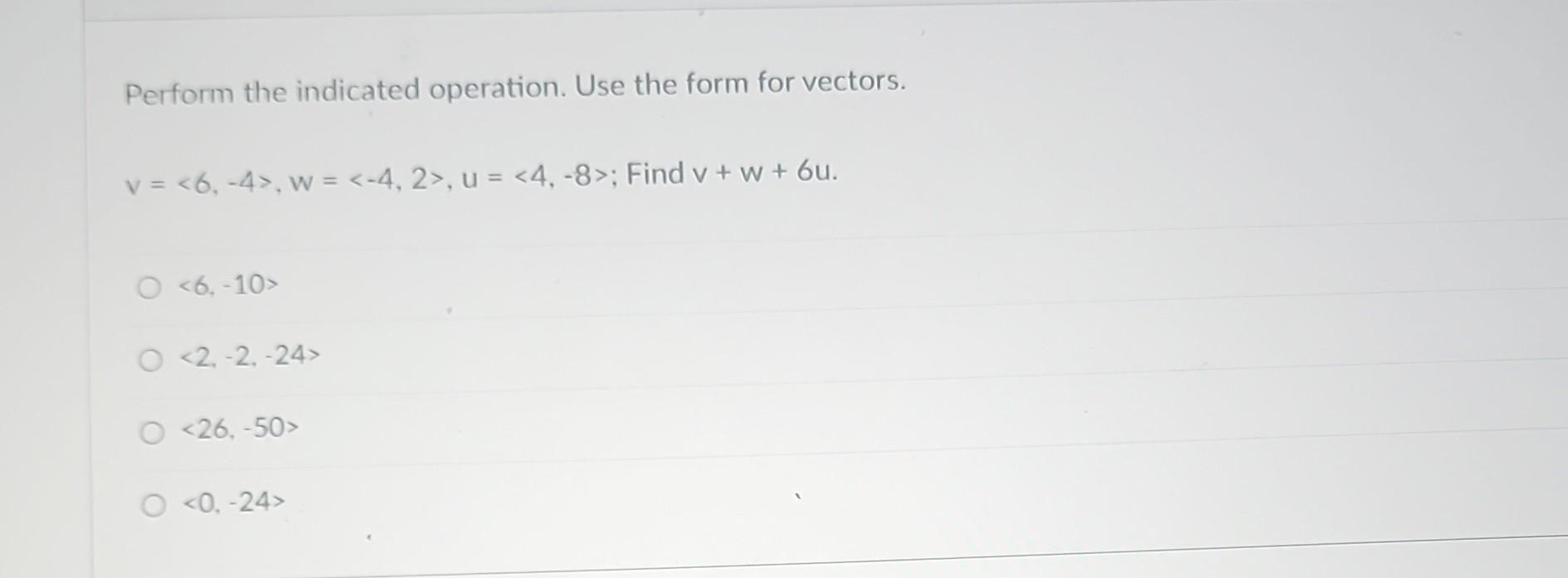 Solved Perform the indicated operation. Use the form for | Chegg.com
