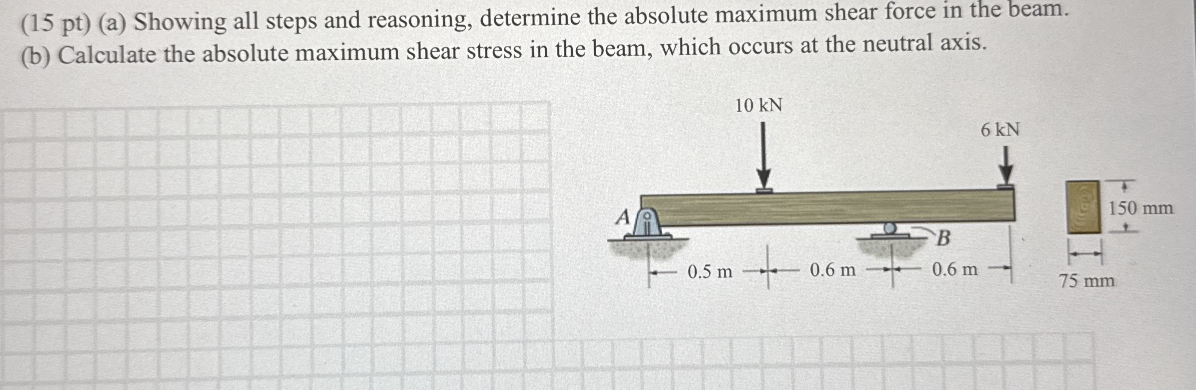 Solved (15 ﻿pt) (a) ﻿Showing all steps and reasoning, | Chegg.com