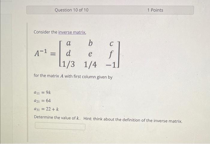 Solved The matrix A is 3×4 with rows given by Row 1: [463e] | Chegg.com