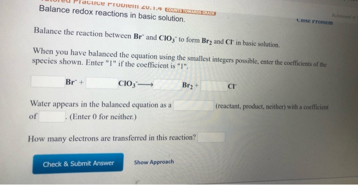 Solved Autosave Tutored Practice Problem 20.1.3 COUNTS | Chegg.com