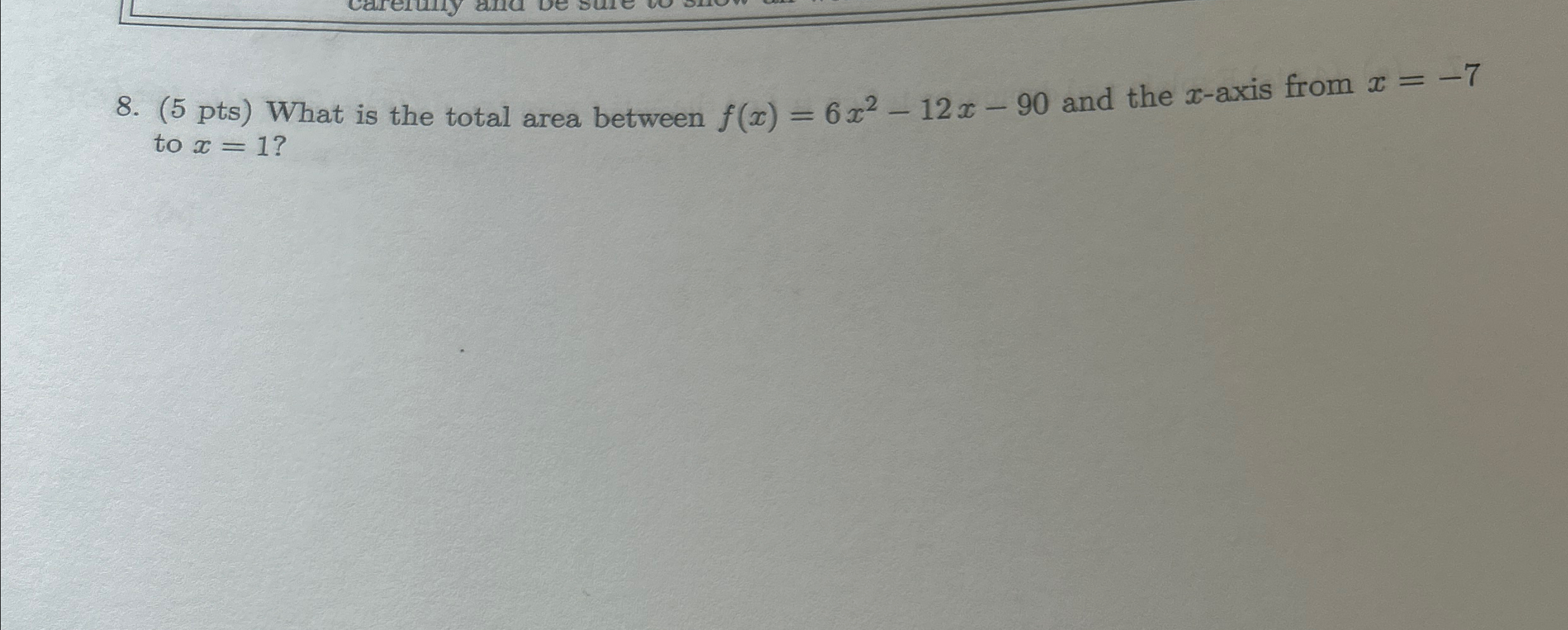 Solved (5 ﻿pts) ﻿What is the total area between | Chegg.com