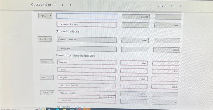 Solved Oriole Corp. uses a perpetual inventory system. The | Chegg.com