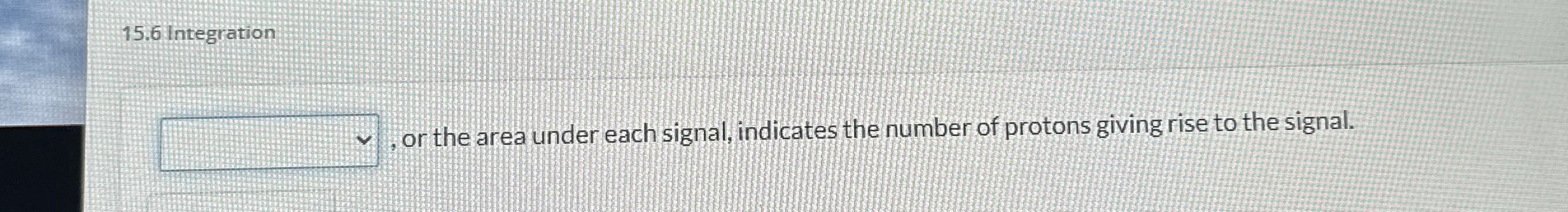Solved 15.6 ﻿Integration, ﻿or the area under each signal, | Chegg.com