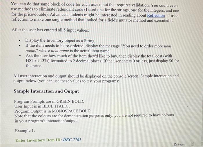 Solved Description Use NetBeans to create a new project that | Chegg.com