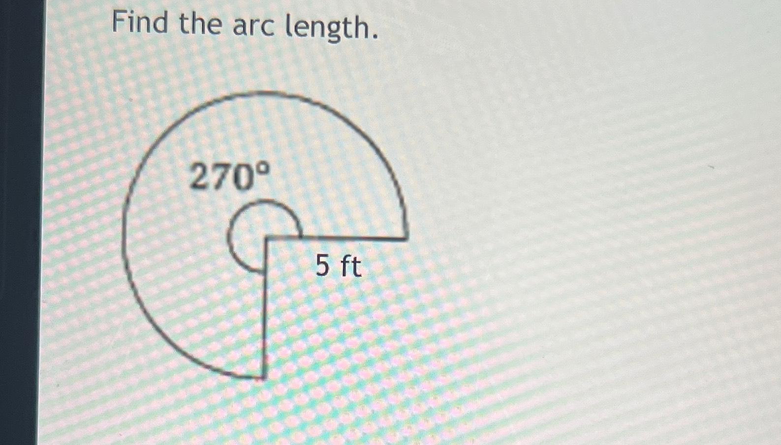 Solved Find the arc length. | Chegg.com