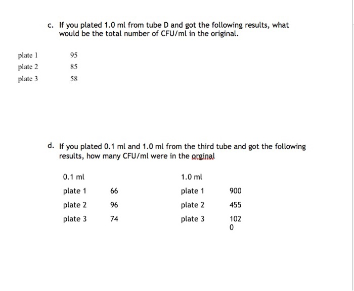 Solved 3) Please solve the serial dilution problems below: | Chegg.com