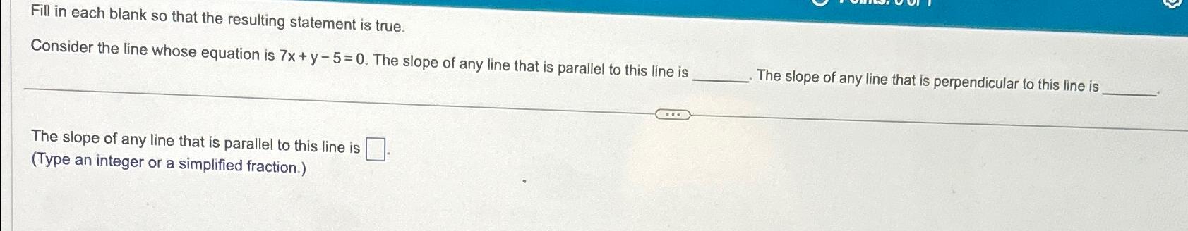 Solved Fill in each blank so that the resulting statement is | Chegg.com