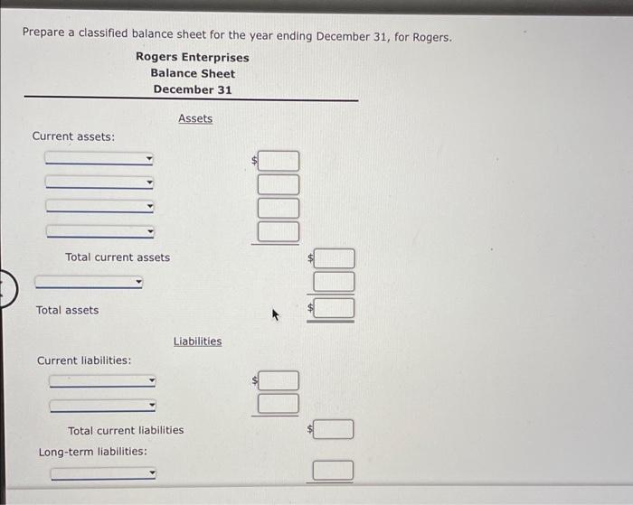 Solved Single-Step Income Statement and Balance Sheet The | Chegg.com