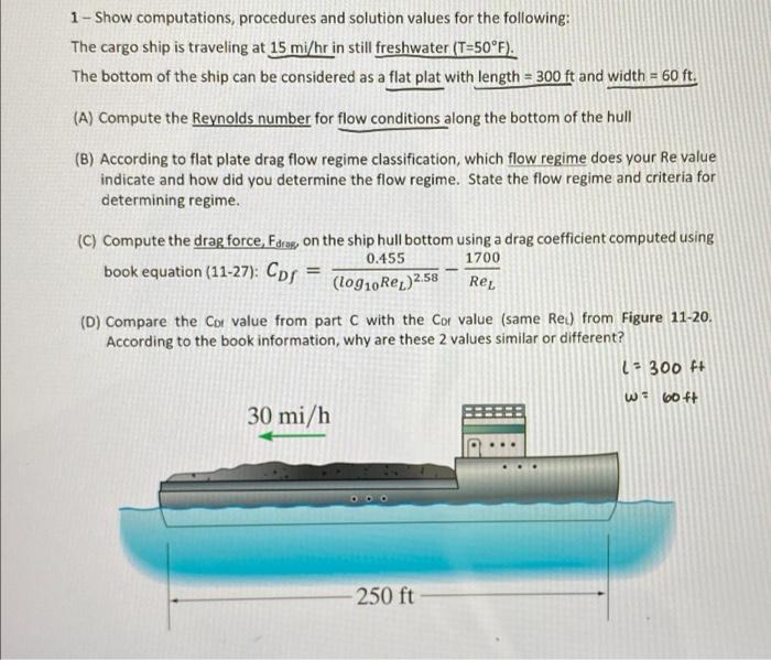 Solved 1 - Show computations, procedures and solution values | Chegg.com