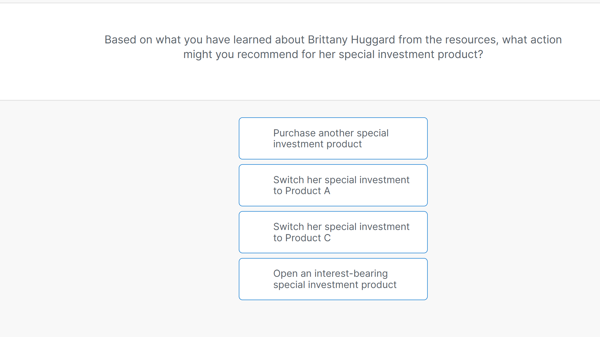 Solved Based on what you have learned about Brittany Huggard | Chegg.com