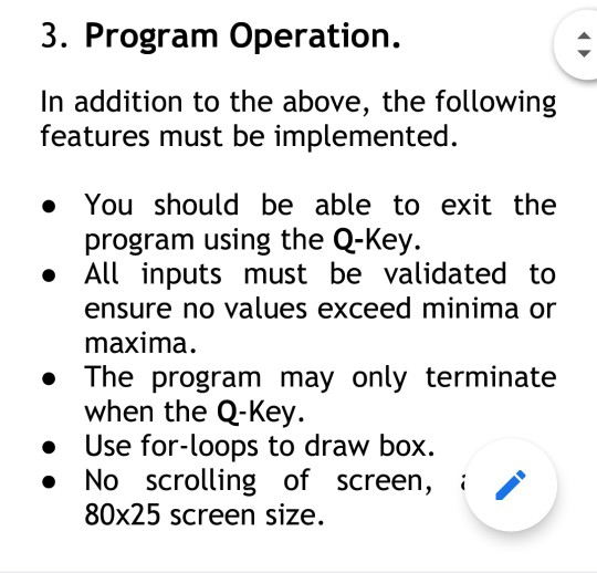 Solved The student must write a program that displays data | Chegg.com