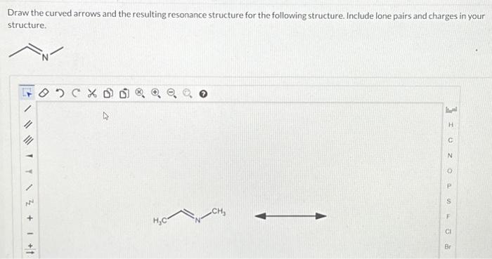 Solved Draw the curved arrows and the resulting resonance | Chegg.com