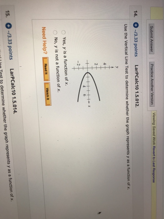 Solved Submit Answer Practice Another Version Viewing Saved | Chegg.com