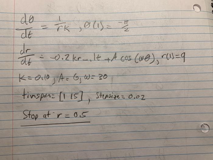 Solved solve the following differential equation using | Chegg.com