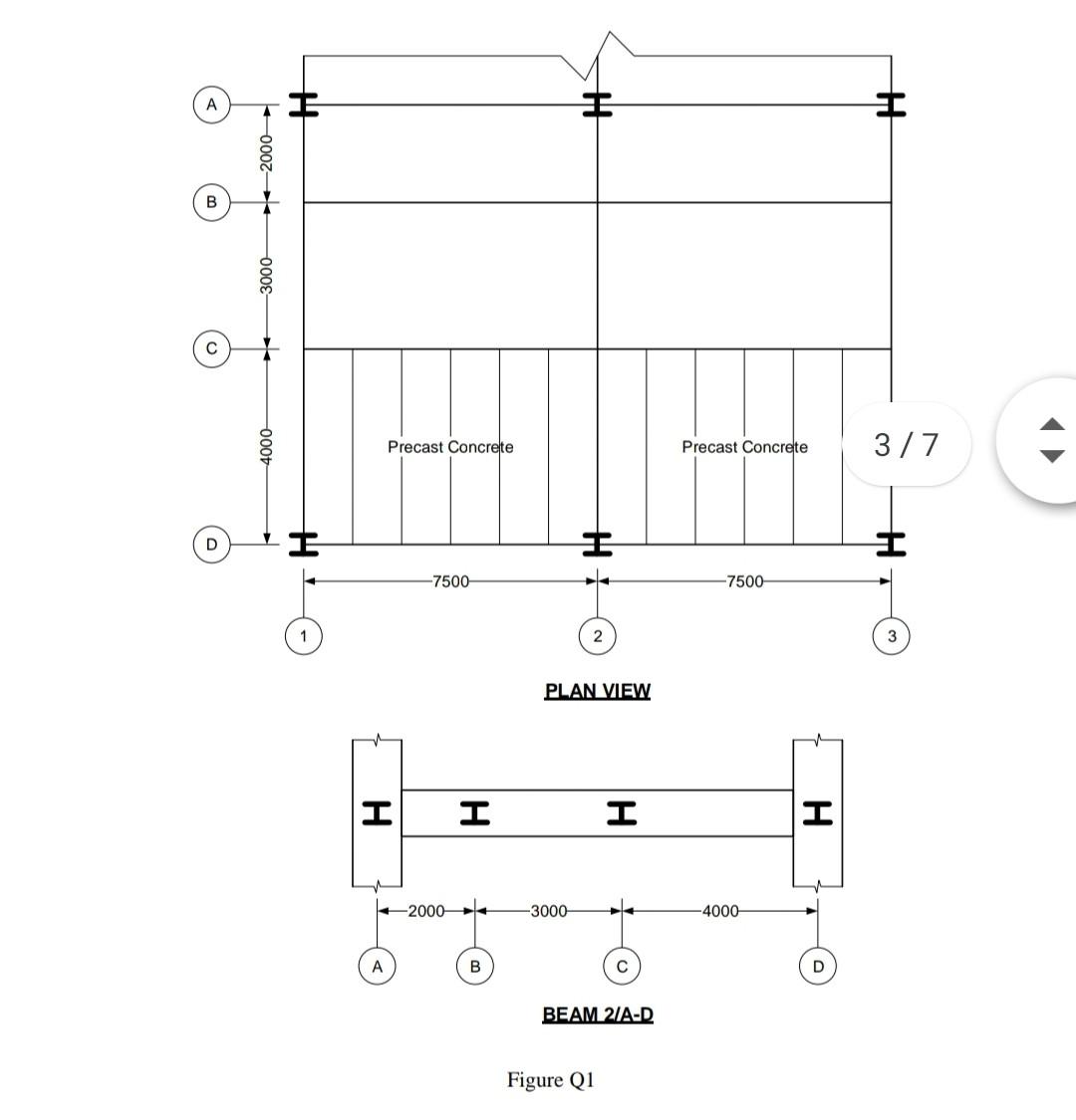 Solved QUESTION 1 Figure Q1 illustrates the first floor plan | Chegg.com