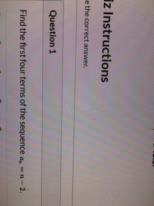 Solved iz Instructions e the correct answer. Question 1 Find | Chegg.com