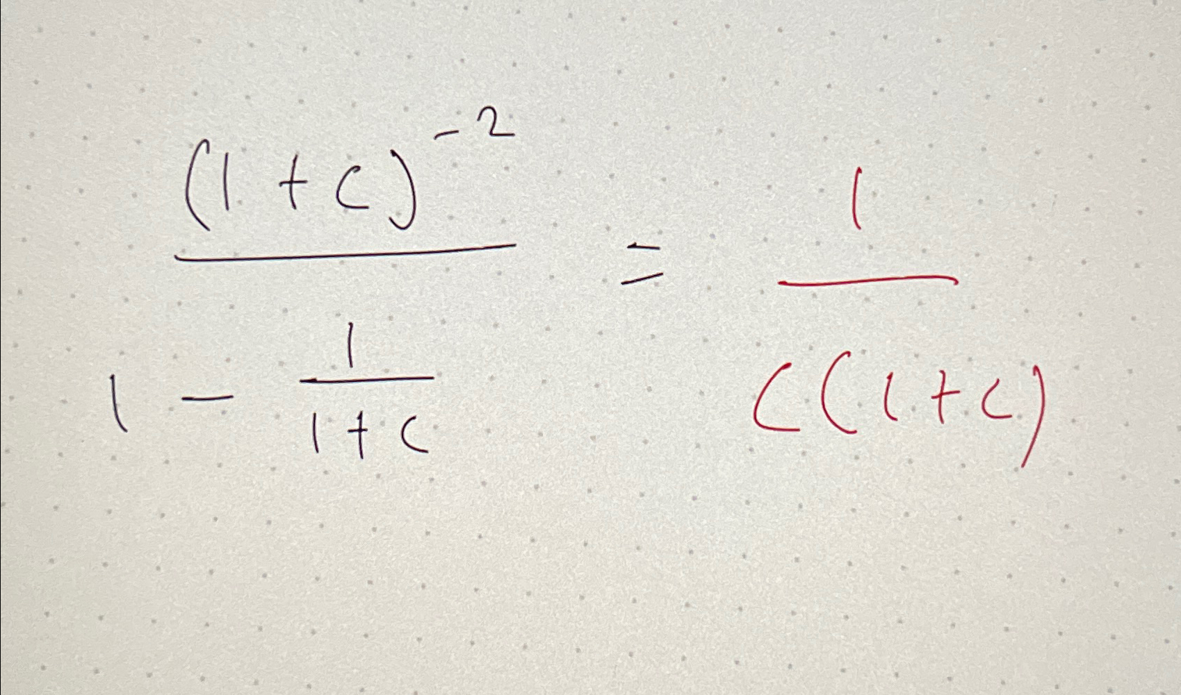 Solved How to simplyf to get red answer | Chegg.com