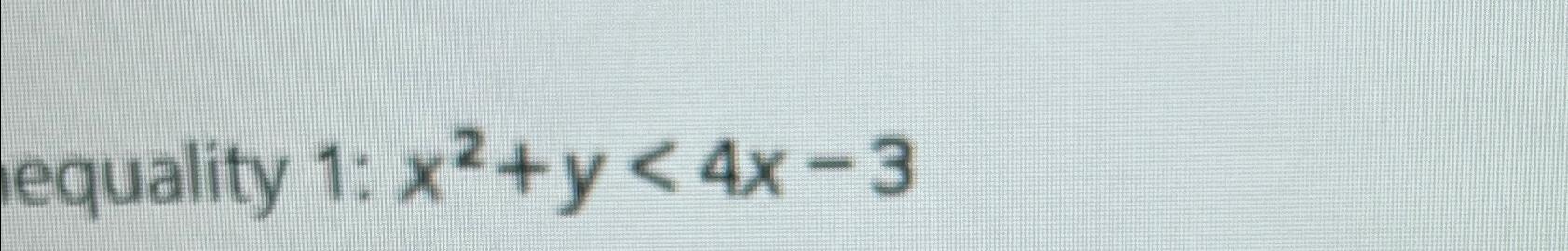 Solved equality 1: x2+y