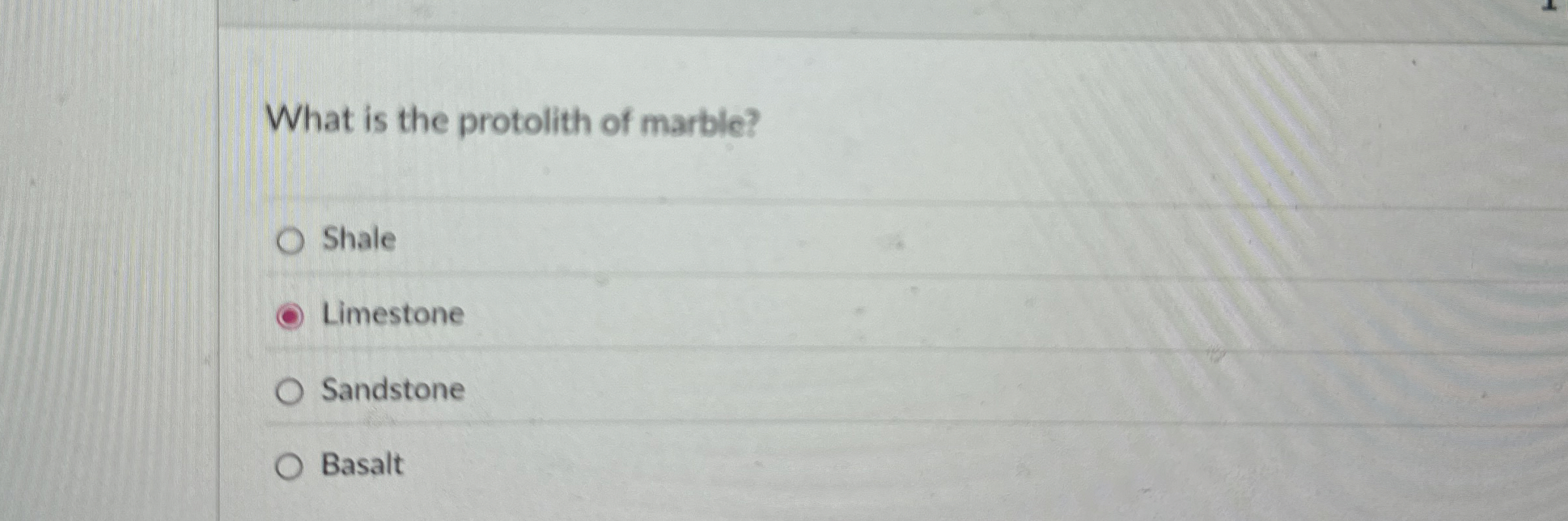 Solved What is the protolith of | Chegg.com