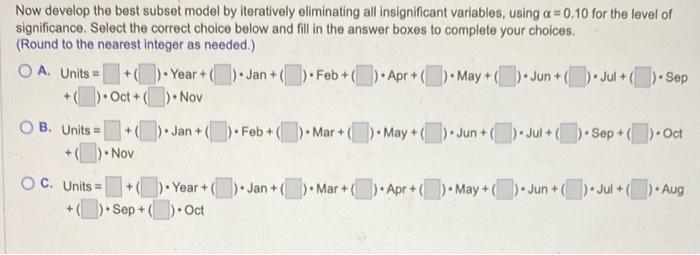 Solved Develop a multiple regression model with categorical | Chegg.com