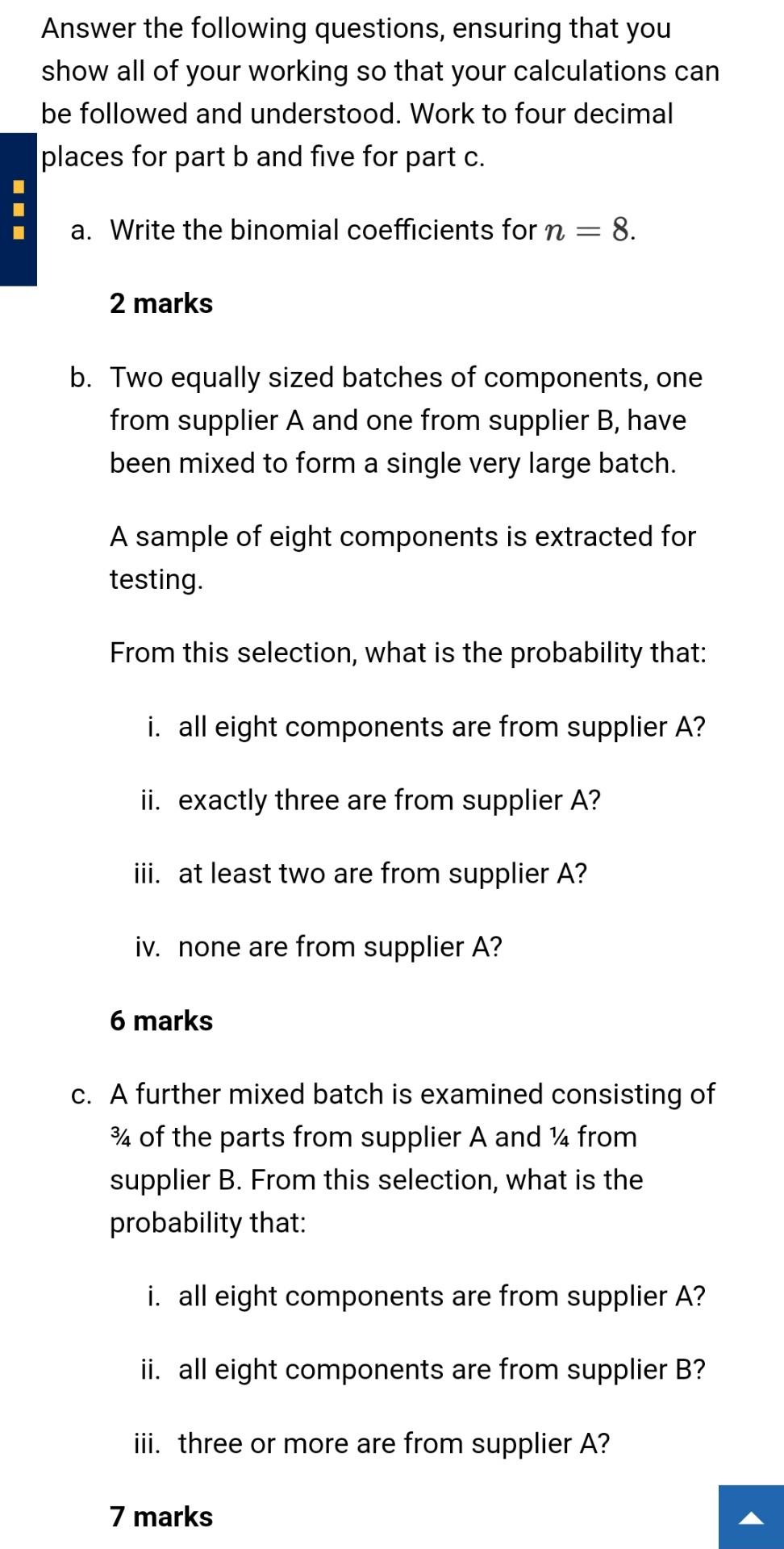 Solved Answer the following questions, ensuring that you | Chegg.com