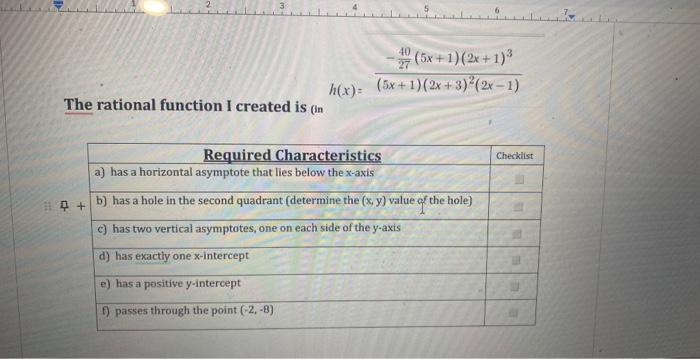Solved mathematically explain how you can get each criteria | Chegg.com