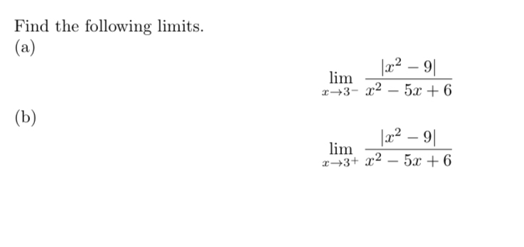 Solved Find the following | Chegg.com