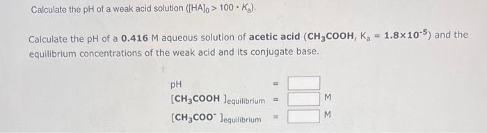 Solved Calculate the pH of a 0.416M aqueous solution of | Chegg.com