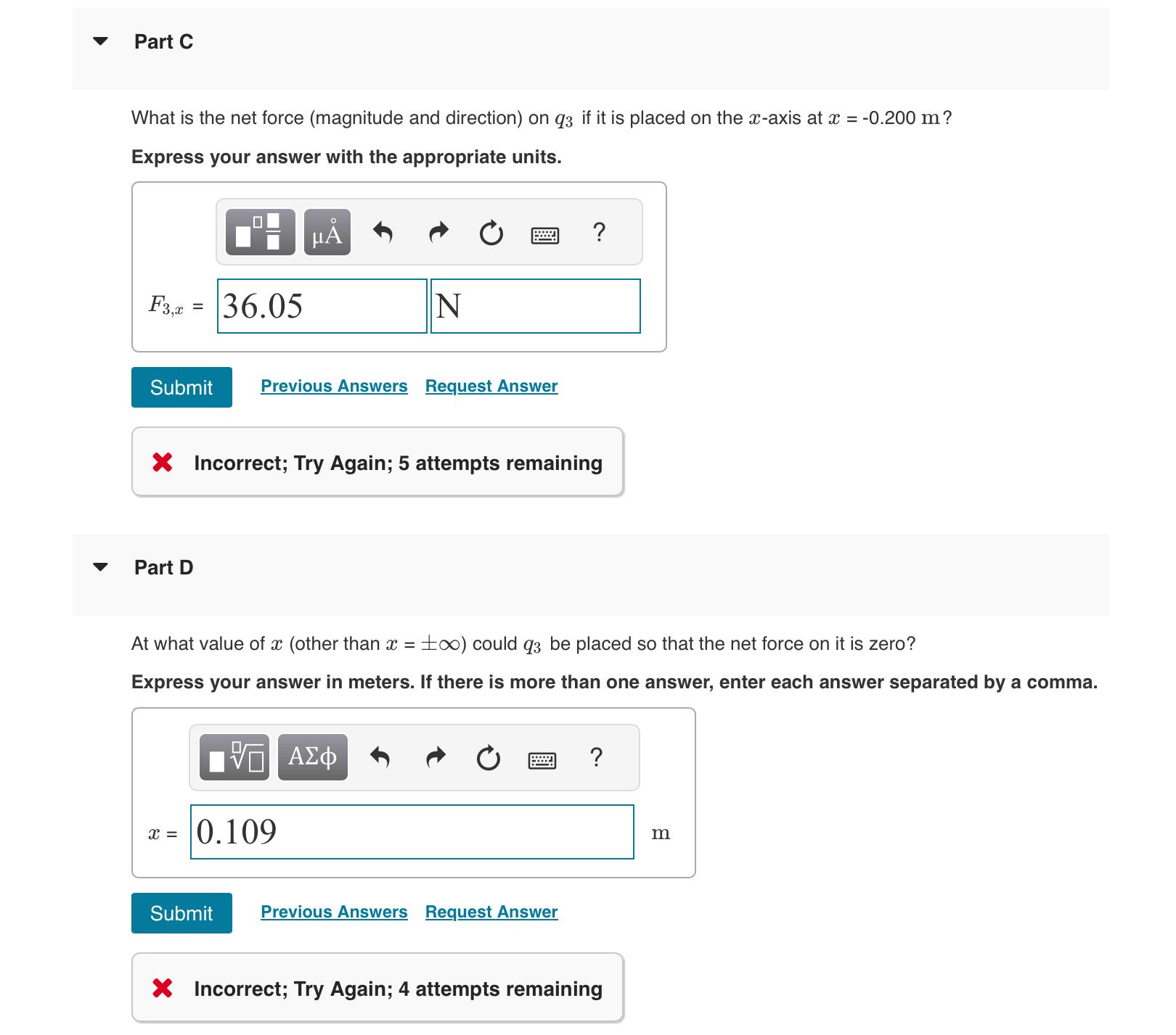 Solved Two small spheres, each carrying a net positive | Chegg.com