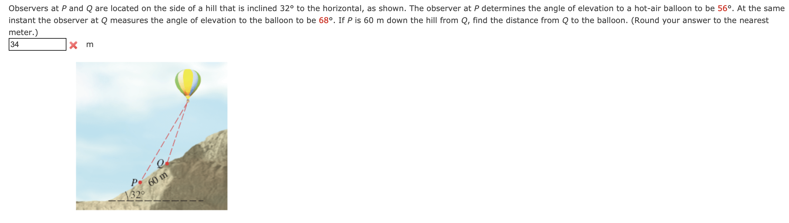 Solved Observers at P and Q are located on the side of a | Chegg.com