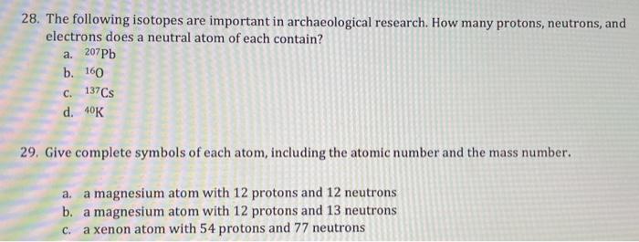 Solved 20. Predict how many electrons are in each ion. a. A | Chegg.com