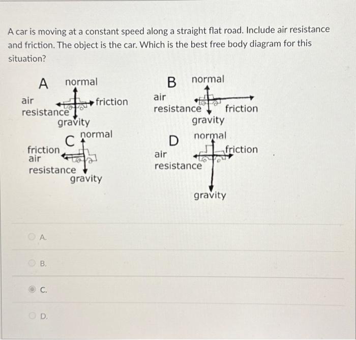 Solved A car is moving at a constant speed along a straight | Chegg.com