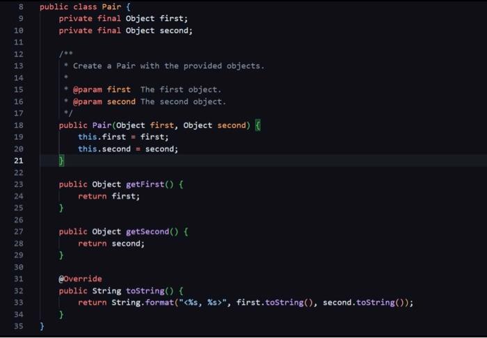 Solved public class student \{ private final Object name; | Chegg.com