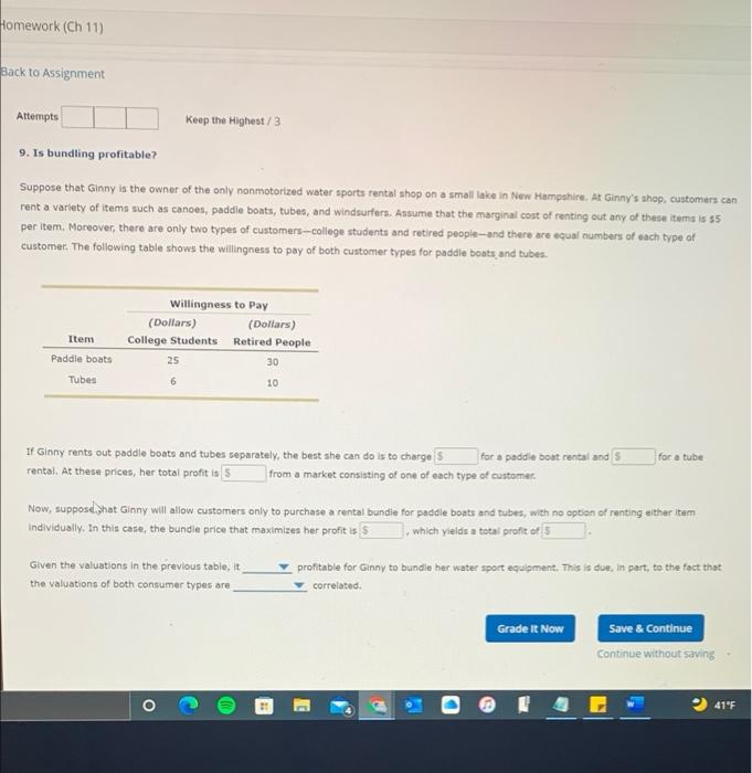 Solved Homework (Ch 11) Back to Assignment Attempts Keep the | Chegg.com
