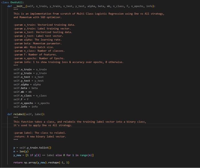 Solved a learning from data question:replace the pass | Chegg.com