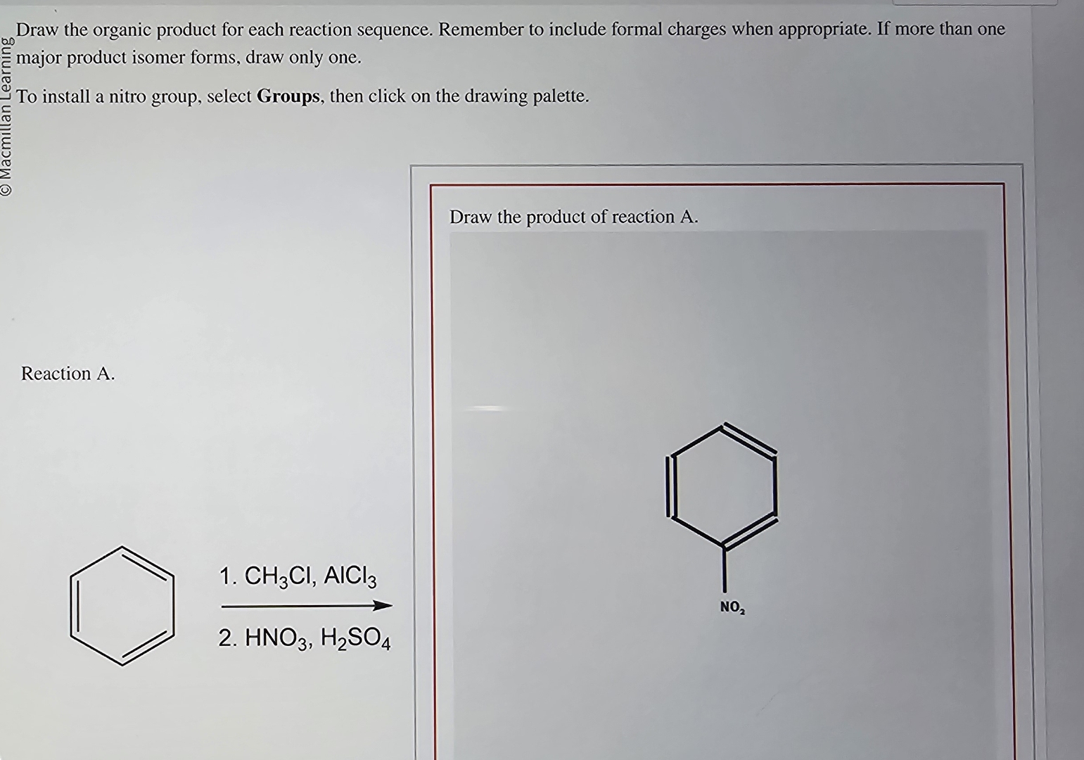 Solved Draw the organic product for each reaction sequence. | Chegg.com