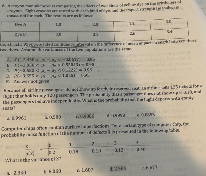 Solved please show all work and functions used in a ti 84 | Chegg.com