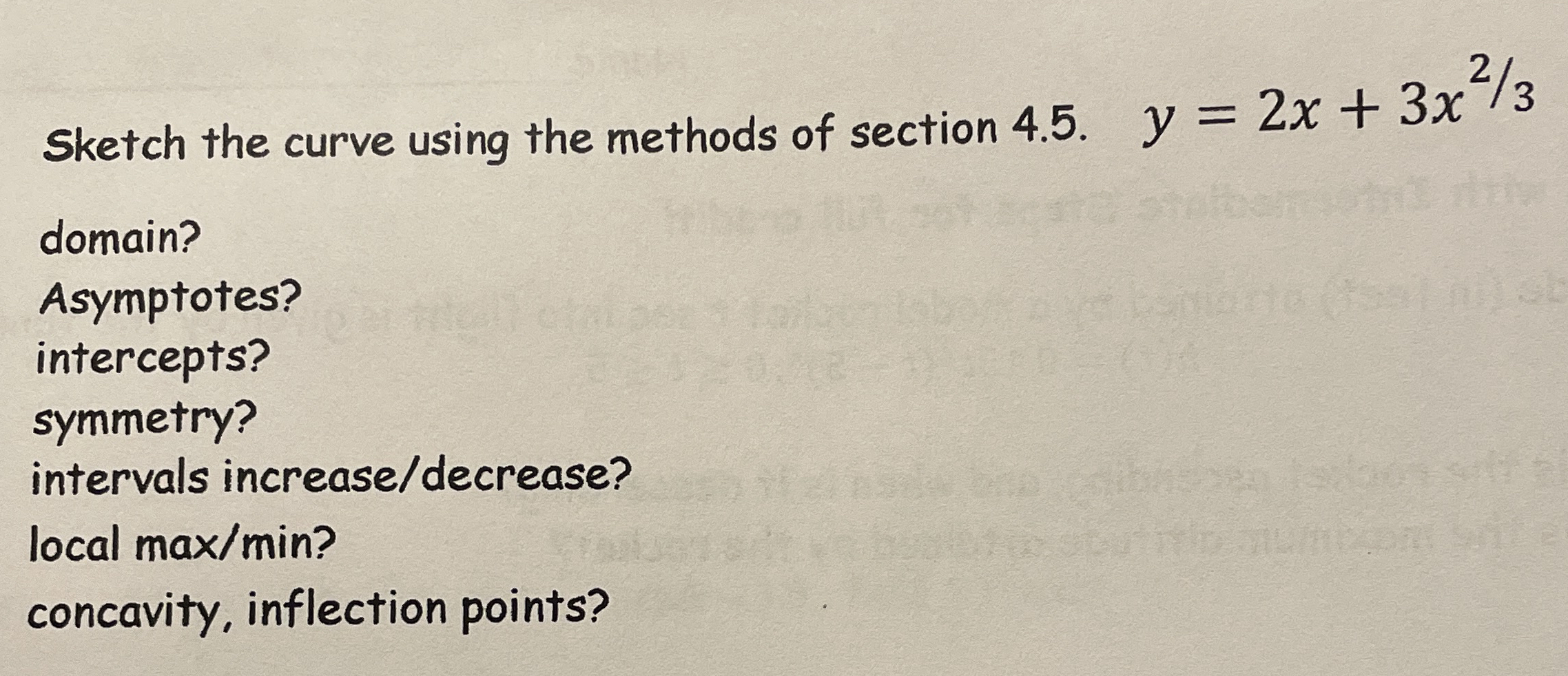 Solved Sketch the curve using the methods of section | Chegg.com