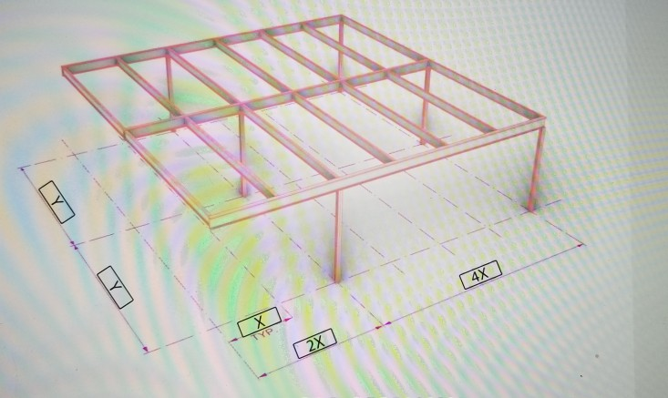 Solved Question regarding the center beam Assuming the | Chegg.com