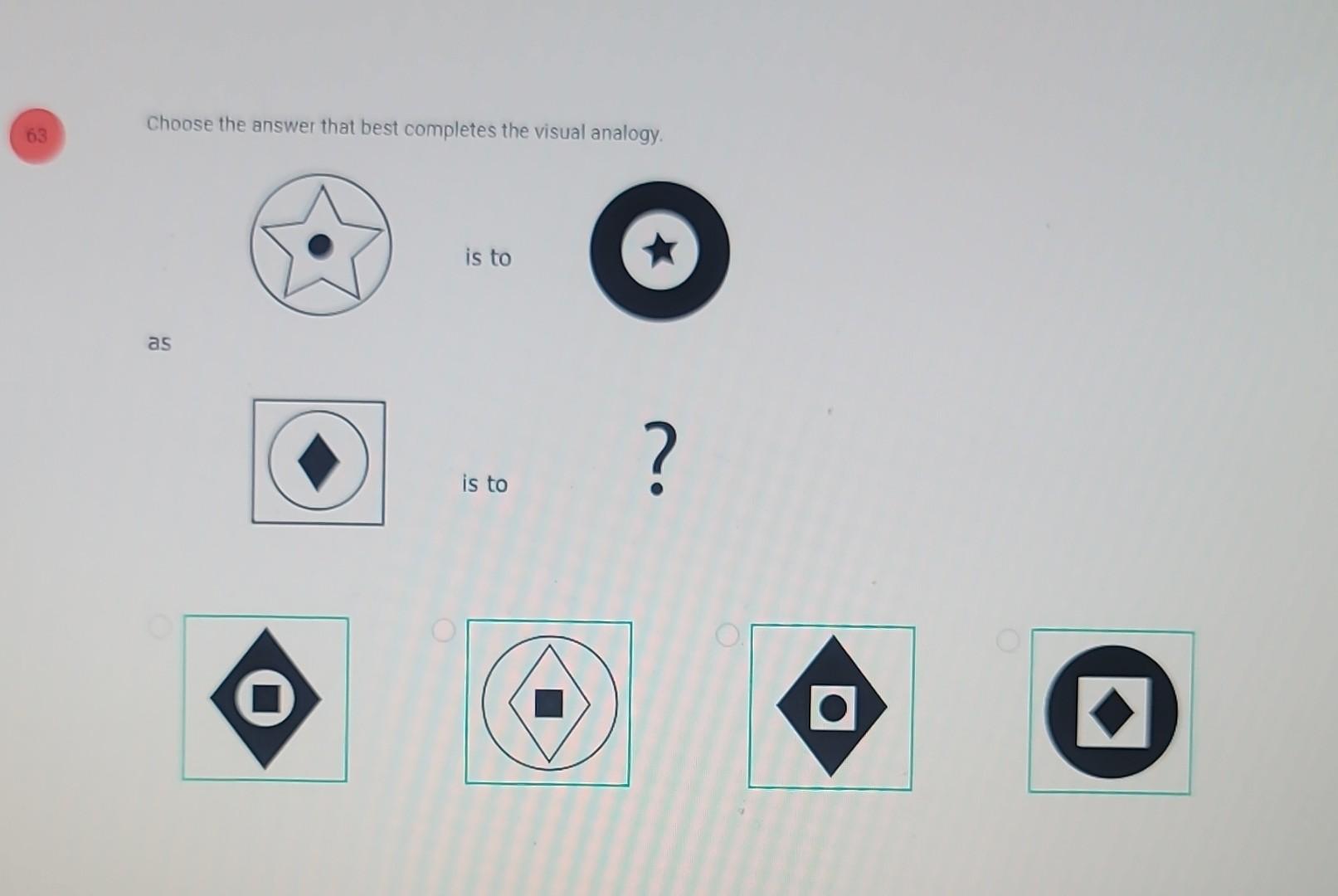 Choose the answer that best completes the visual | Chegg.com