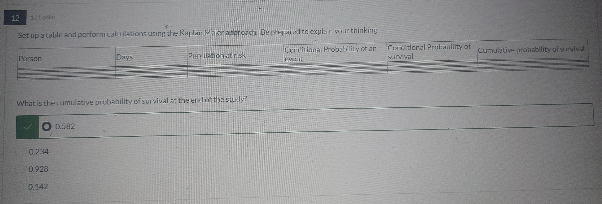 Solved Create probability table for the following question, | Chegg.com