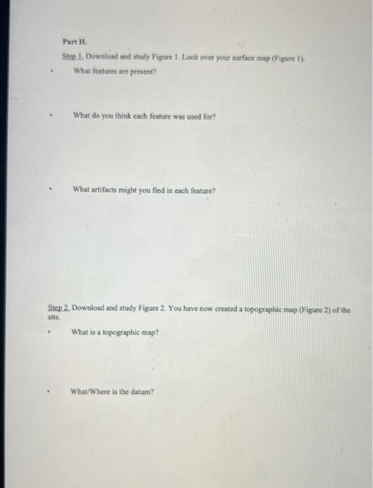 ANTH1120: Activity 1: Cactus Ruin (Paper) Excavation | Chegg.com