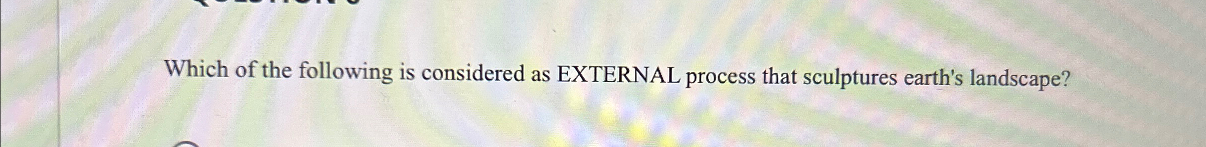 Solved Which of the following is considered as EXTERNAL | Chegg.com