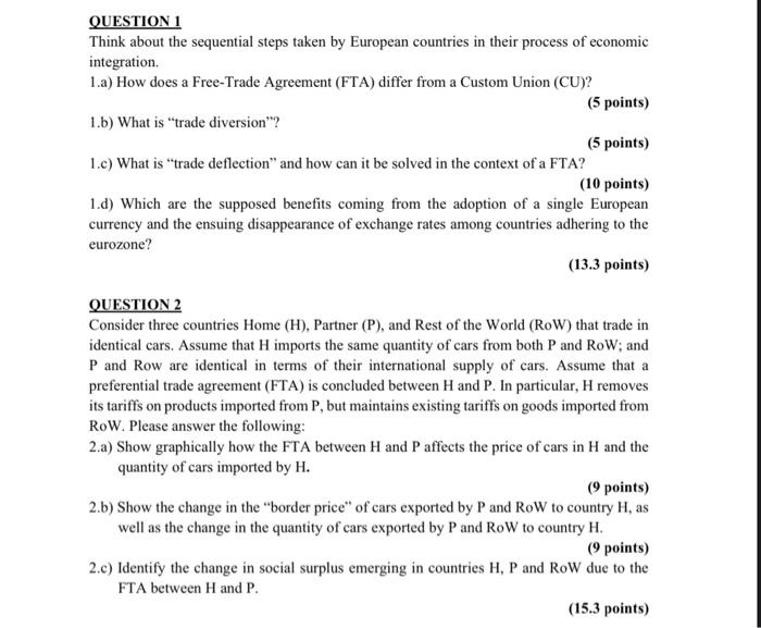 Solved QUESTION 1 Think about the sequential steps taken by | Chegg.com