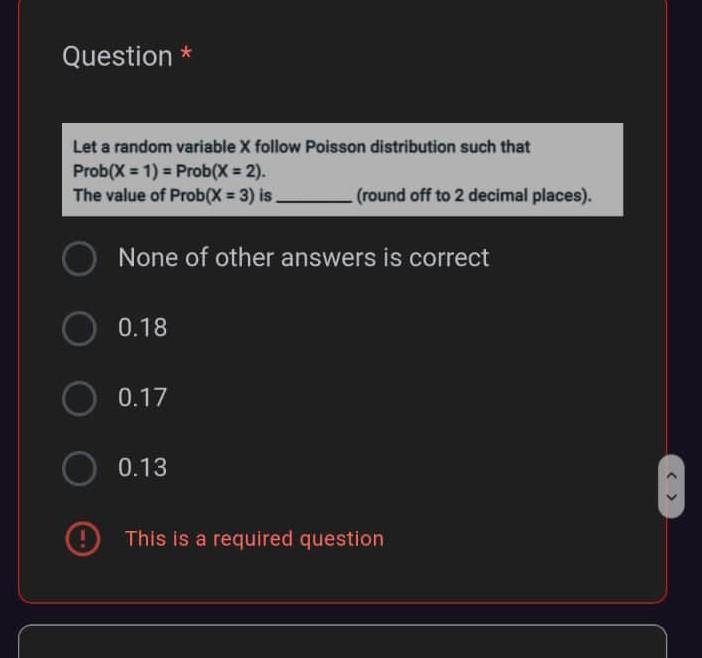 Solved Let a random variable X follow Poisson distribution | Chegg.com