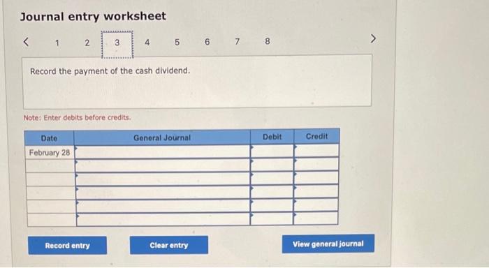 Solved Problem 13-2A (Static) Cash dividends, treasury | Chegg.com