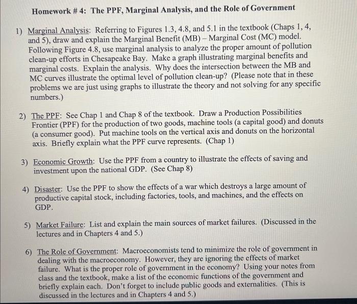 Following Figure 4.8, use marginal analysis to | Chegg.com