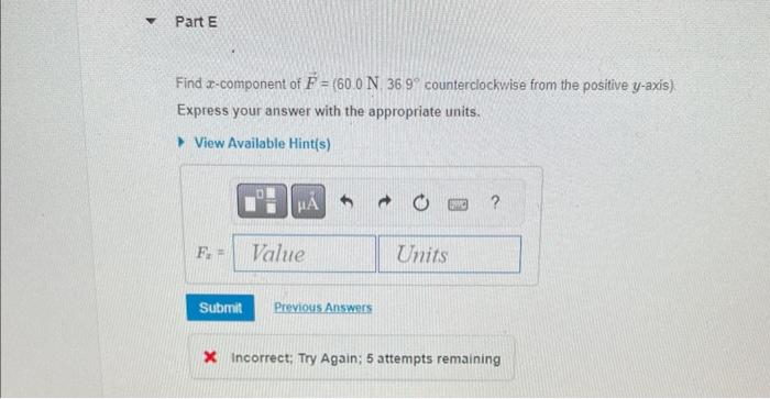 Solved Find x-component of a=(1.5 m/s2,30∘ above the | Chegg.com